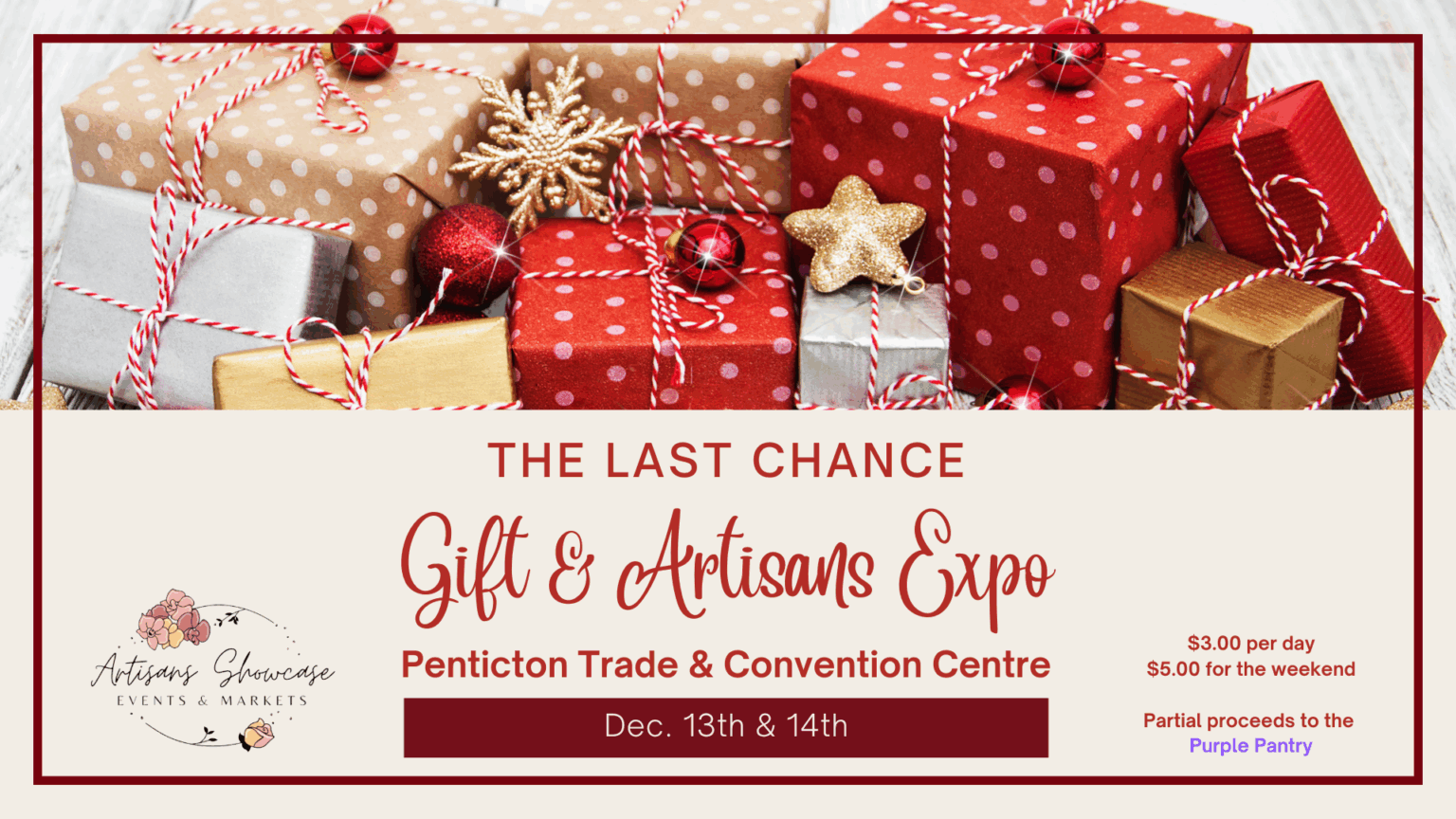 Last Chance Gift & Artisans Expo 2025 | Penticton Trade and Convention ...